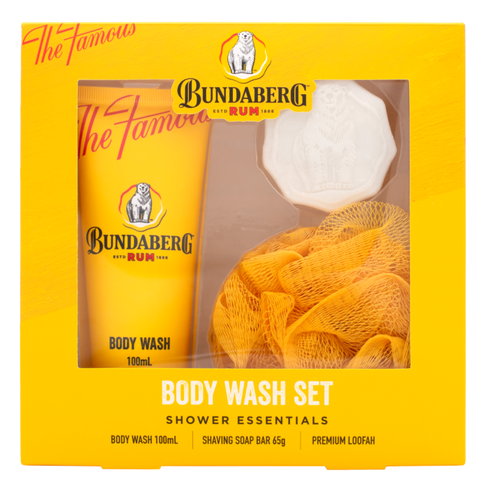 Bundaberg Rum Body Wash Set